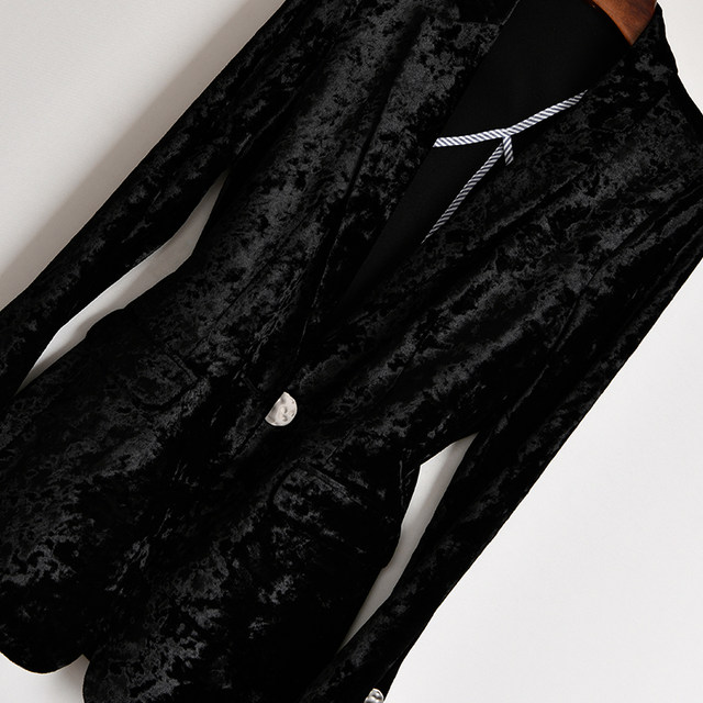 2025 spring and summer anti-wrinkle droop air-sensing thin velvet high ...