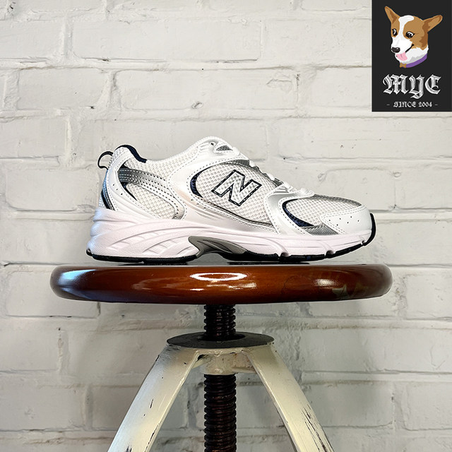 New Balance NB530 men's and women's silver low-top retro sports casual ...