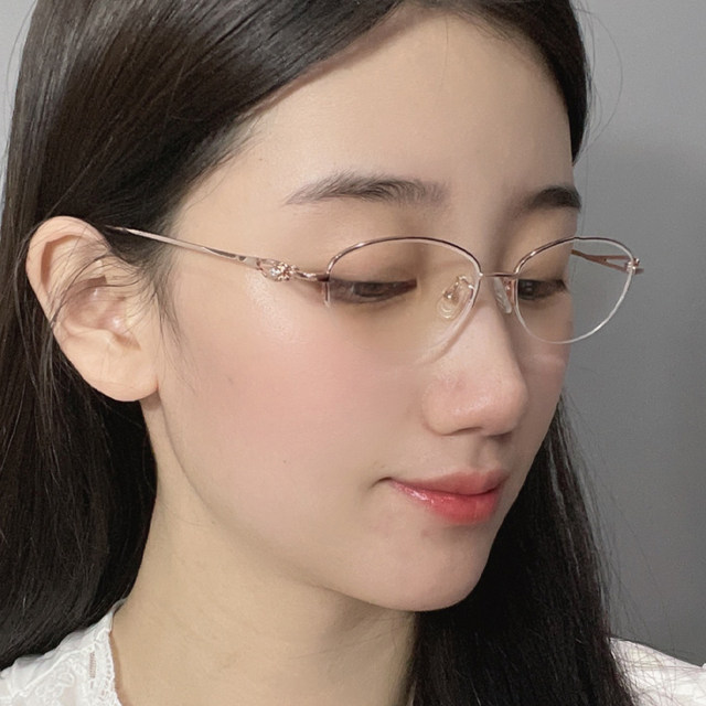 Frames for women with myopia, can be equipped with prescription myopia ...