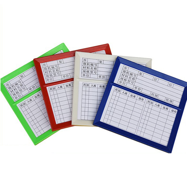 Warehouse sign shelf magnetic label warehouse material card strong ...