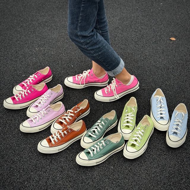 Converse genuine 1970s solid color low-top non-slip wear-resistant ...