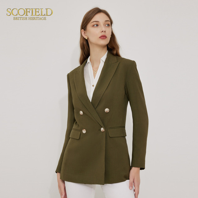 Scofield women's autumn suit commuting business style retro blazer