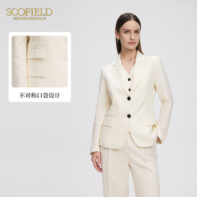 Scofield women's commuting suit light people's outfits 2025 summer new ...