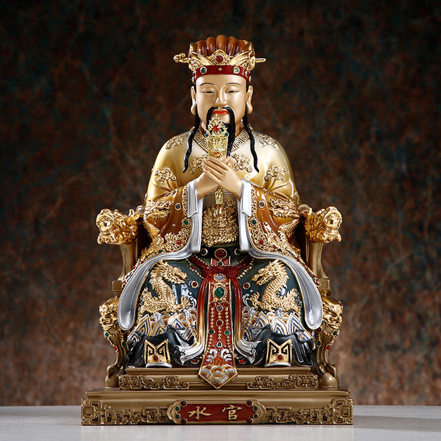 Taiwan all -bronze three officials statues, home living room, three ...