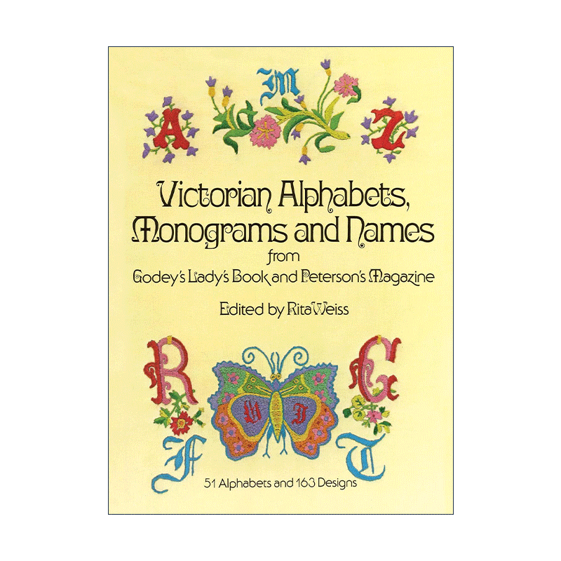 English original Victorian Alphabets Monographs and names for ...