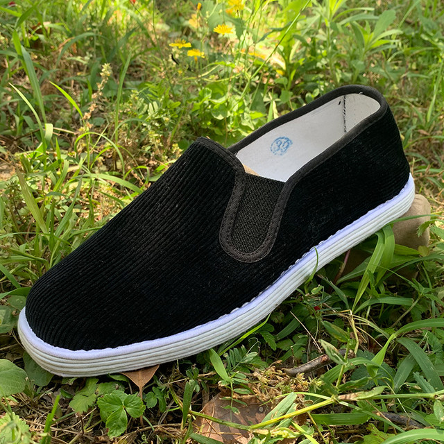 Old Beijing cloth shoes men's handmade thousand -layer base cloth shoes ...
