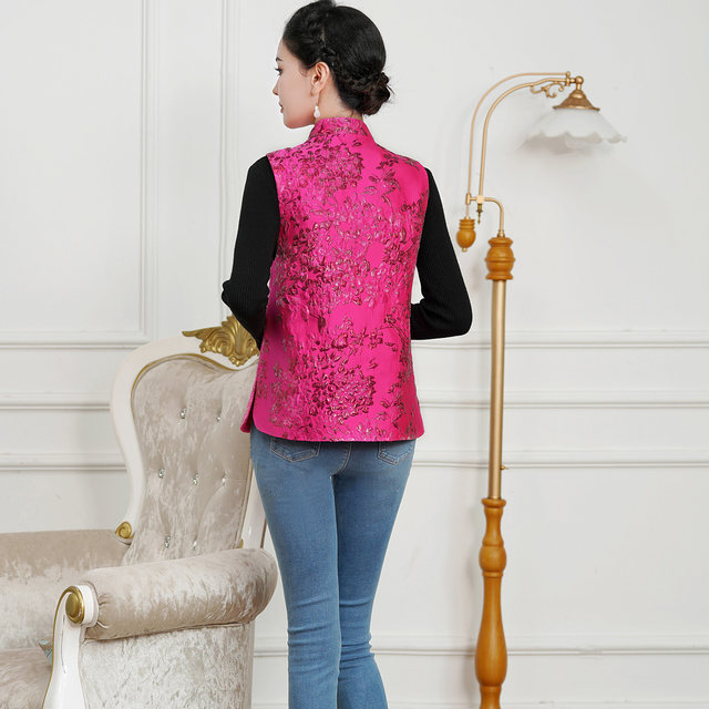 Ms. Tangguang Spring and Autumn Instant New Chinese Horse Pocket Vests ...