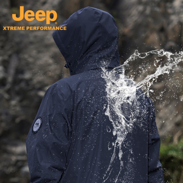 Jeep Jeep Outdoor Fleece Jacket Couple's Jacket Detachable Three-in-One ...