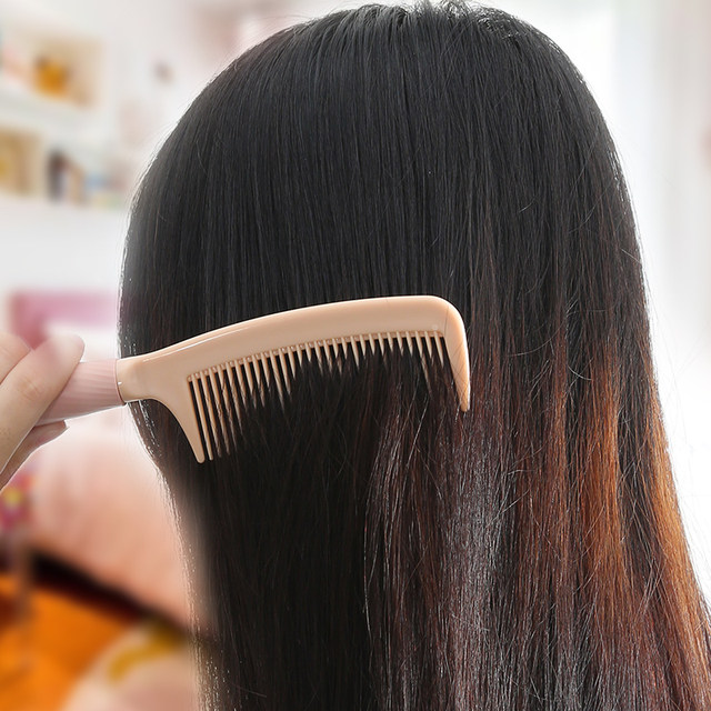 Ponytail comb for women with long hair and curly hair household anti ...