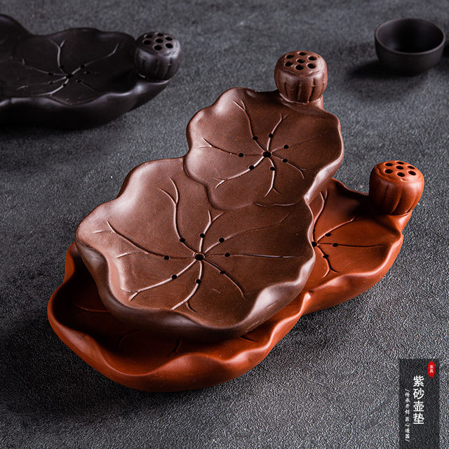 Zisha Kung Fu Tea Disk Chinese Furnishing Simple Store Storage Storage ...