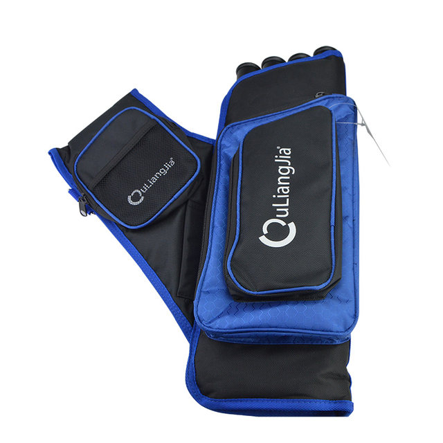 Bow and arrow bag, three-tube, four-tube quiver, double straps that can ...