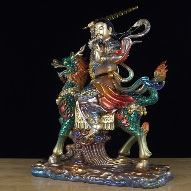 The bronze statue of the nine days should be the sound of the ...