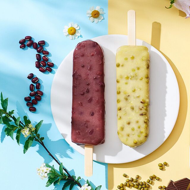 Meiyile Bean Popsicle Red Bean Ice Cream Mung Bean Red Bean Large Bean ...