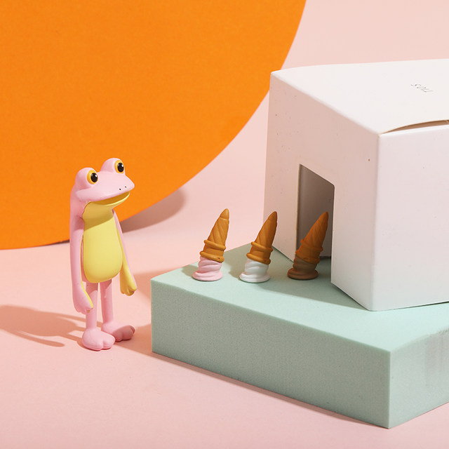 Japanese Genuine QUALIA Volume 1 Sad Frog Ice Cream Sad Frog Small ...