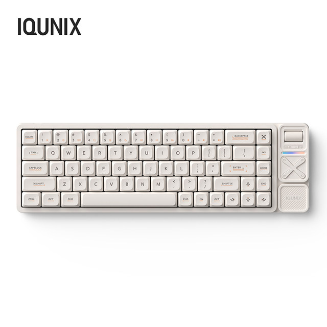 IQUNIX Aluminum Factory MG65 Low Shaft Mechanical Keyboard Wireless ...