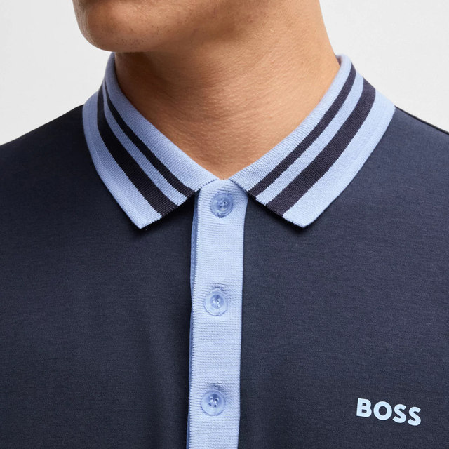 Hugo Boss Green Label Men's Fashionable Casual Short Sleeve POLO Shirt ...