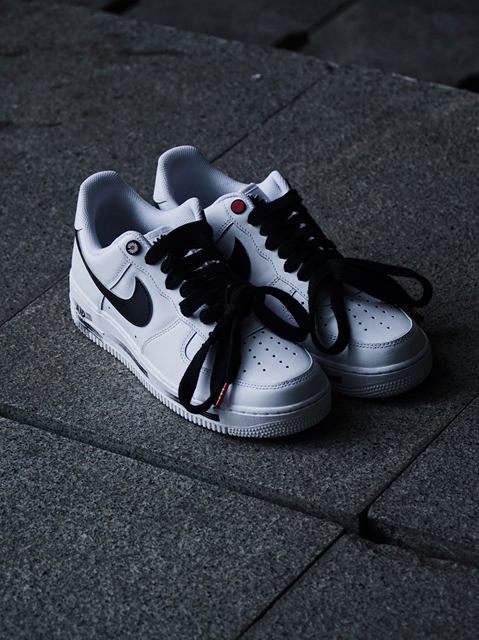 Nike Air Force1 GD G-Dragon graffiti splashing ink small daisy men and ...