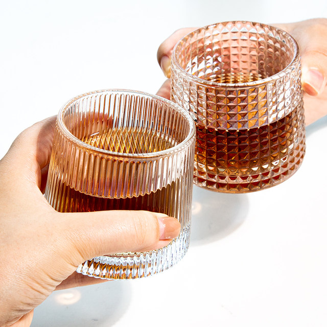 Whiskey glass creative cocktail glass household glass beer white wine ...