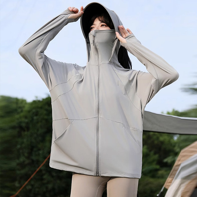 Sunscreen clothes for women in summer 2025 new outdoor breathable long ...