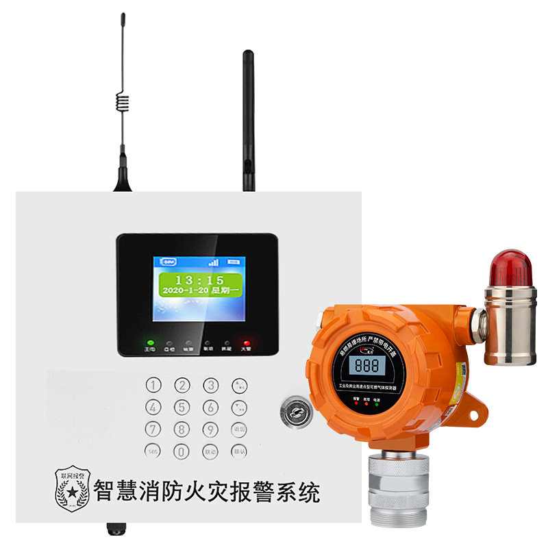 Combustible Gas Detection Alarm - Wireless Commercial Industrial ...