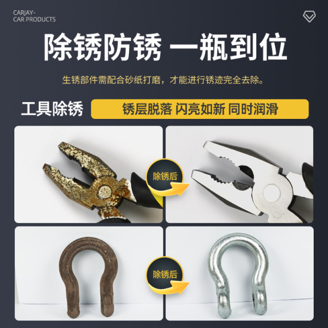 Rust removal agent Anti-rust lubricant Multi-function automotive bolt ...