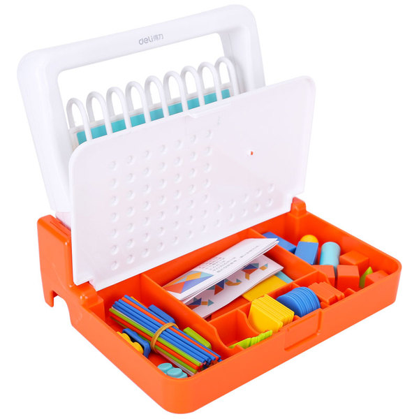 Deli multi-functional learning tool box set primary school student ...