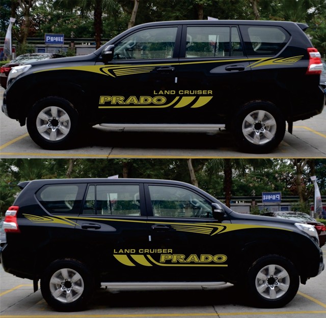 Suitable for Prado PRADO overbearing car stickers, modified body ...