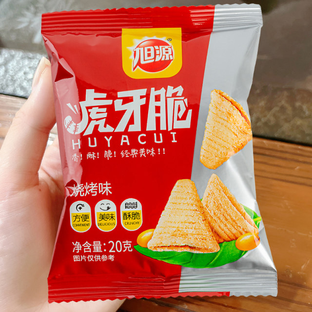 Xuyuan tiger teeth crispy crunchy horns sharp horns triangle crispy ...