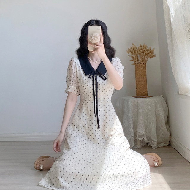 Summer 2024 new women's skirts Mori, small fresh waist, waist, thin ...
