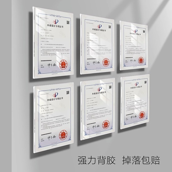 Acrylic Transparent Photo Frame - Suspension Hanging Wall Display For ...