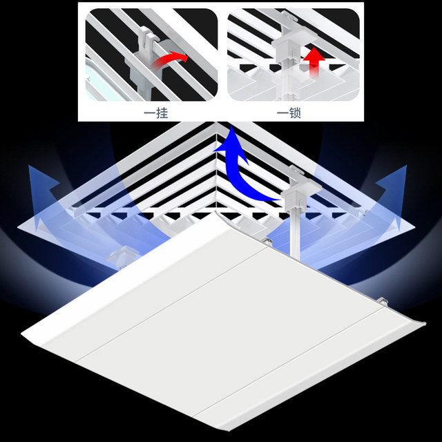 Central air -conditioning windshield Anti -blowing office office ...