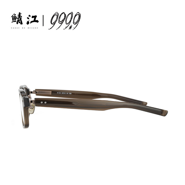 FOUR NINES 999.9 glasses frame for men square full frame retro ultra ...