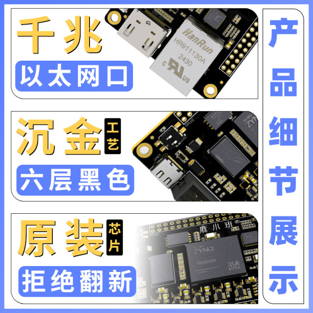 Hancheng ZYNQ7020 small system board industrial grade FPGA core board ...