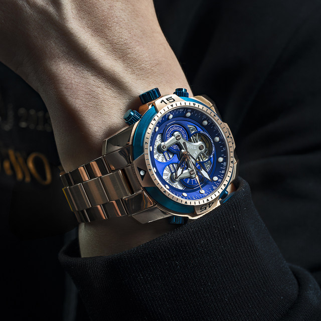 Co-branded Reif Tiger watches men's top ten new brand-name fully ...