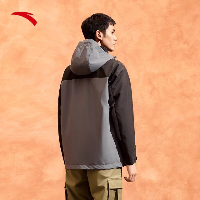 ANTA three-in-one water-repellent jacket men's autumn and winter new ...