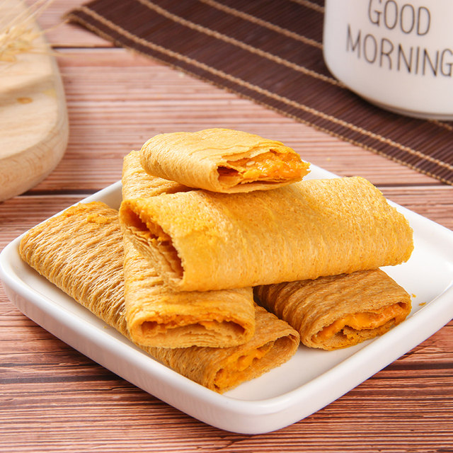 Totaste Toasted Sandwich Egg Roll Salted Egg Yolk Crispy Soy Milk ...