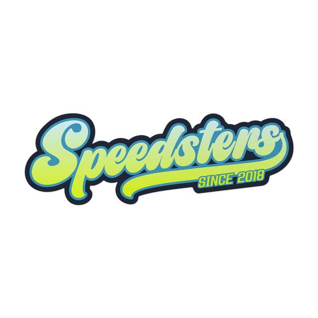 Speedy Partner SPEEDSTERS Retro English LOGO Creative Car Personal ...