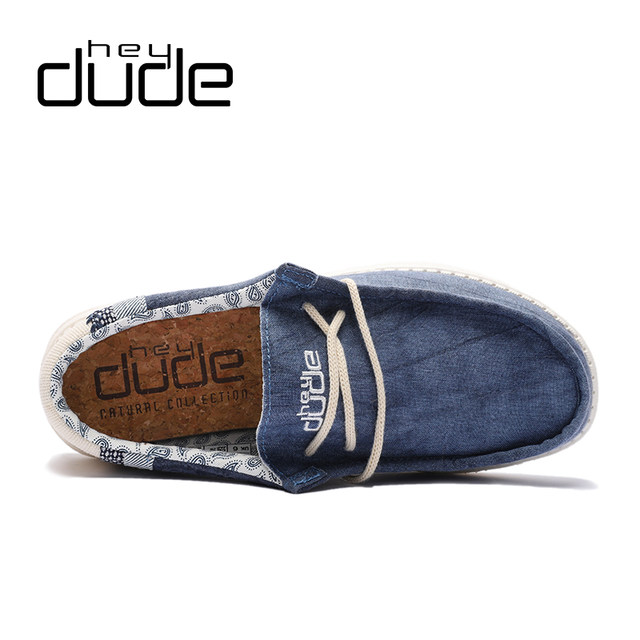 HEY DUDE 21 spring and summer canvas shoes, color-blocked, breathable ...