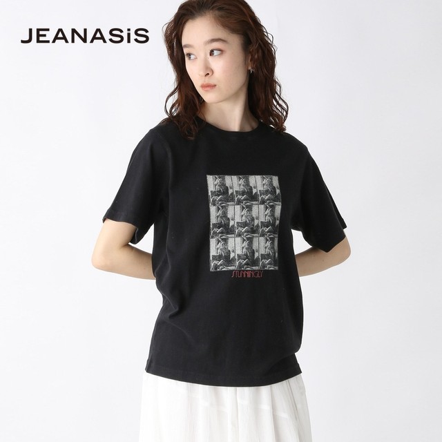 JEANASIS T-shirt for women 2025 summer new style fashionable simple ...