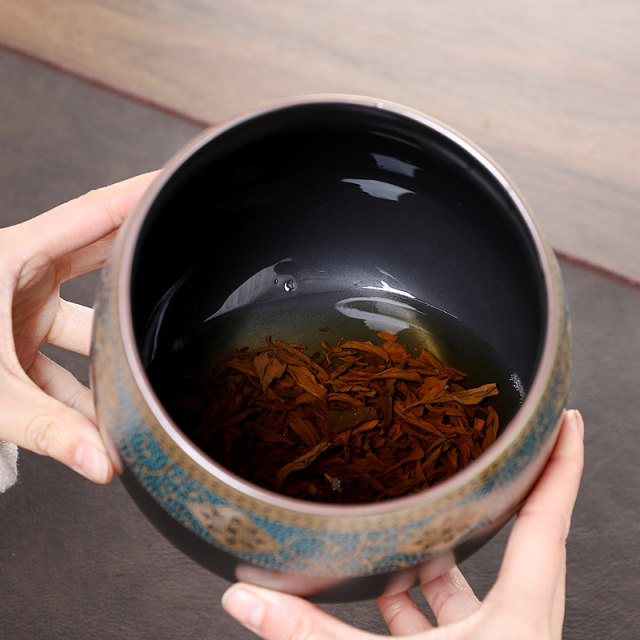 Tea slag tank tea wash tank ceramic tea set basin pour tea water cup ...