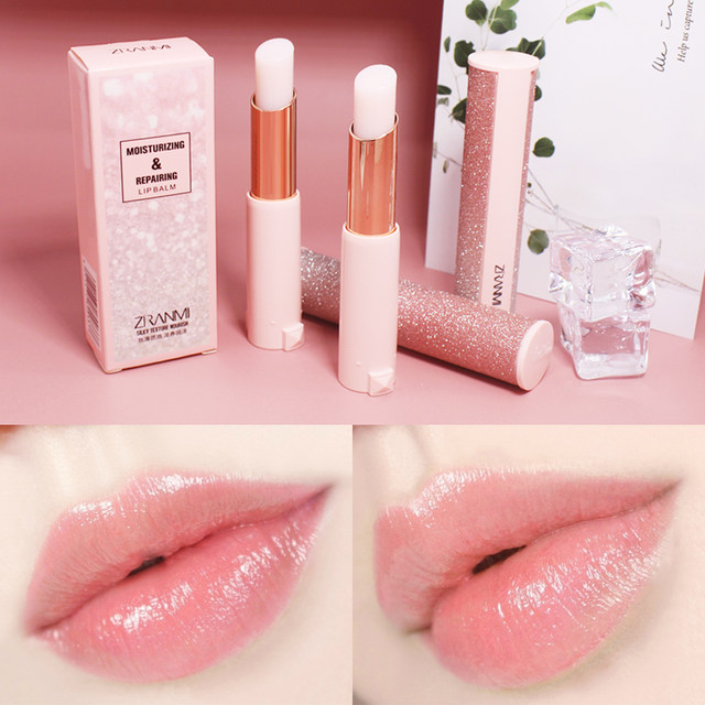 Natural honey moisturizing and moisturizing anti-drying colorless lip ...