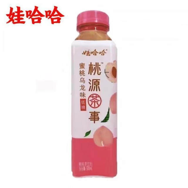 New Wahaha New Taoyuan Tea Low Sugar Flavored Tea Beverage 500ml*15 ...