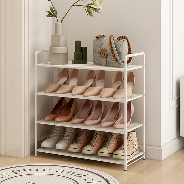 Shoe rack household door Multi -layer shoe rack indoor net red shoes ...