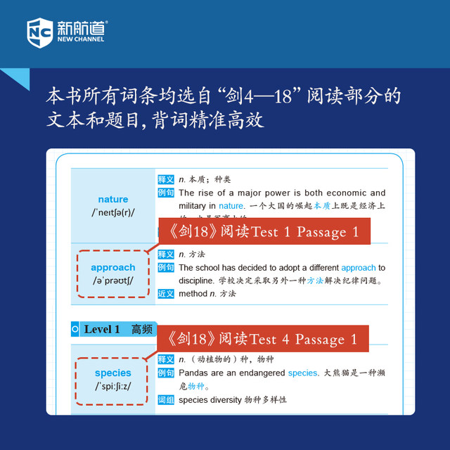 New Channel IELTS Reading Classification Vocabulary IELTS Reading ...