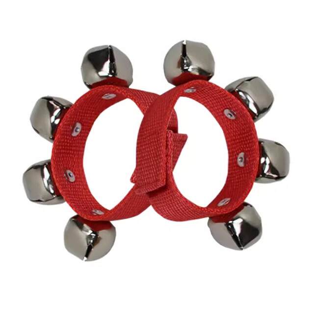 Orff percussion instrument wrist bell infant kindergarten children ...