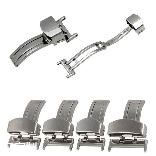 Steel watches buckle watch buckle band of butterfly fastener stacking ...