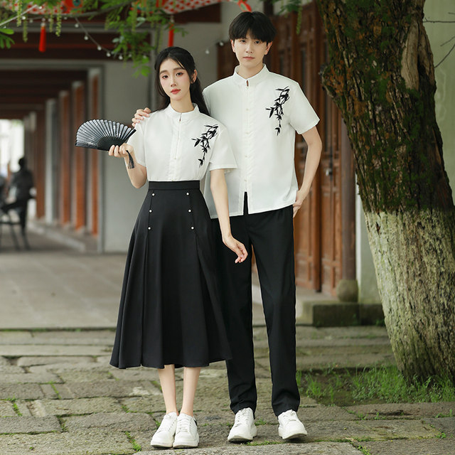 New Chinese style graduation class suit Hanfu Junior and high school ...