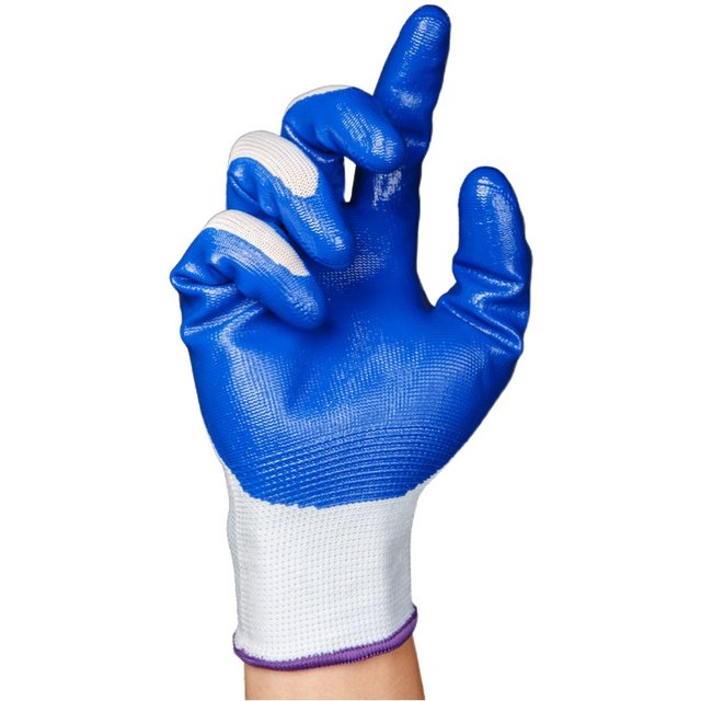 Labor insurance glove wear -resistant band rubber -soaked rubber -proof ...