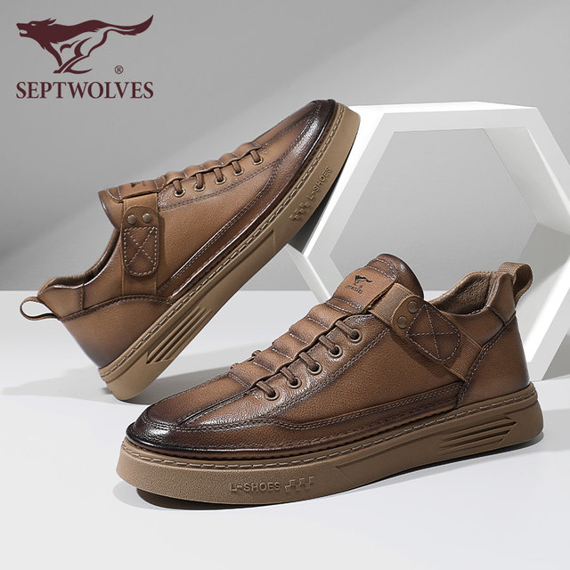 Septwolves men's casual shoes summer and autumn non-slip wear-resistant ...