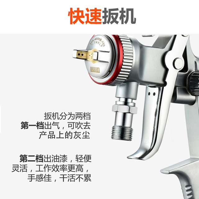 Original SEBA spray gun 4000B car spray high atomization spray paint ...